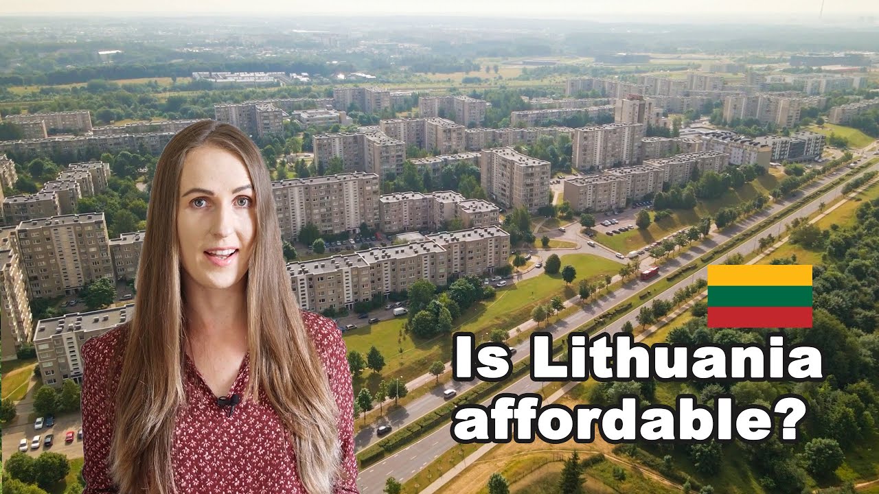 Living costs in Lithuania in 2021 - YouTube