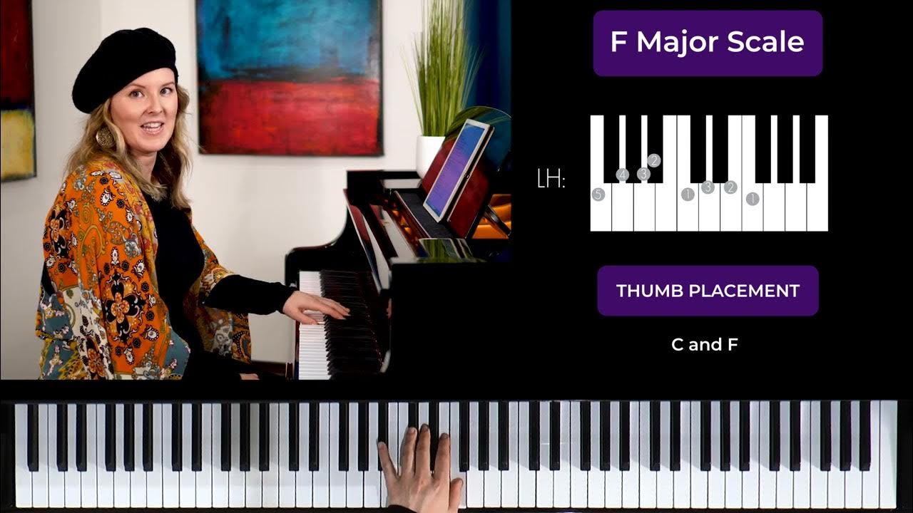 F Major 1 Octave Scale - YouTube