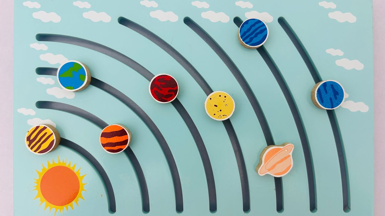 Learn Sun and Planets Best for Kids and Toddlers - YouTube