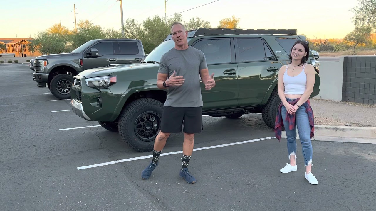She is like a little kid in a candy store with her new 2022 4Runner ...