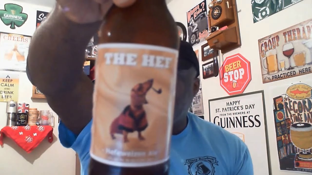Rod J BeerVentures | Frankenmuth The Hef Beer Review (5.2% ABV) - YouTube