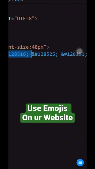 Use Emojis On Your Website Using Htmlshorts Ytshorts Ytindia Webdevelopment Viral