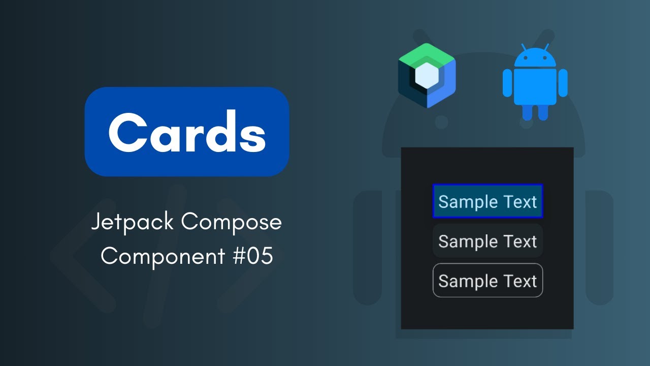 Cards | Jetpack Component #05 | Code-Along - YouTube