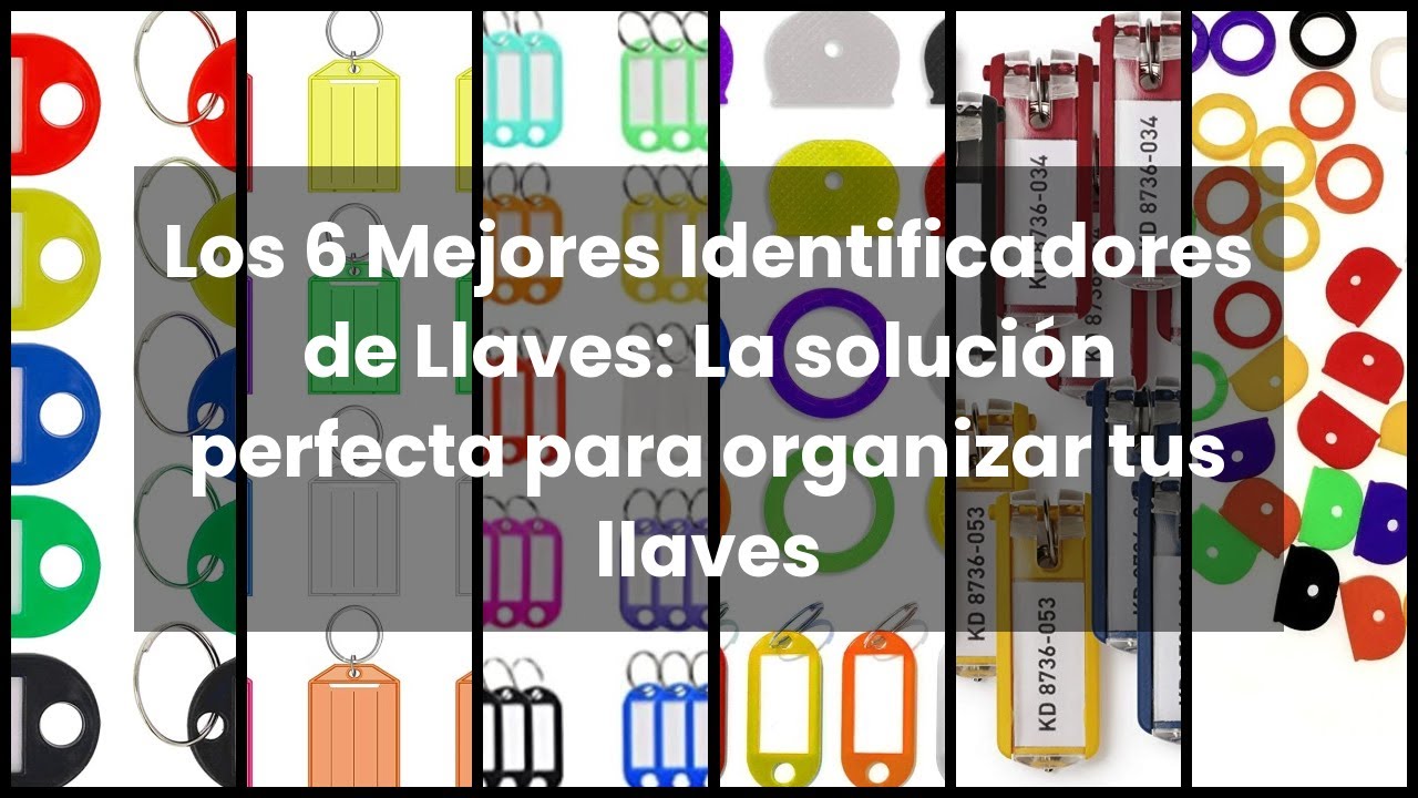 Los 6 Mejores Identificadores de Llaves: La solución perfecta para ...