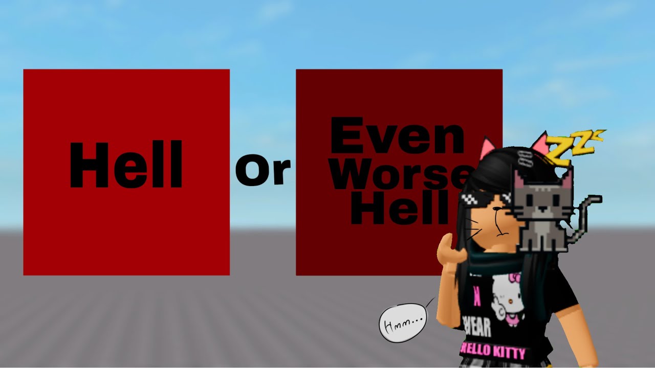 I played would you rather but it actually happen.. - YouTube