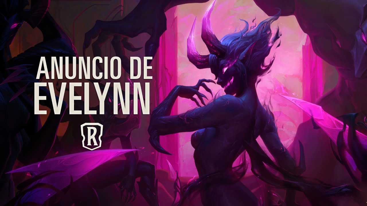 Anuncio de Evelynn | Nueva campeona - Legends of Runeterra - YouTube