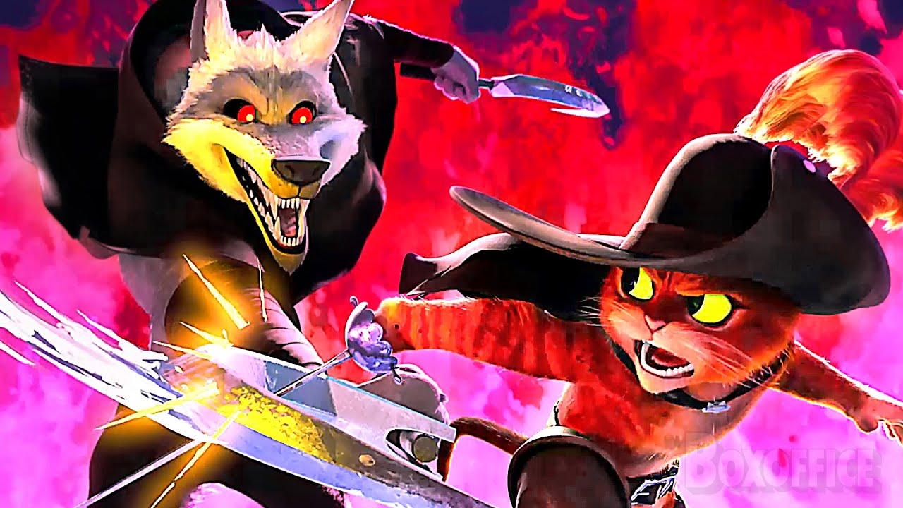 Puss in Boots VS Death | Ending Scene | Puss in Boots: The Last Wish ...