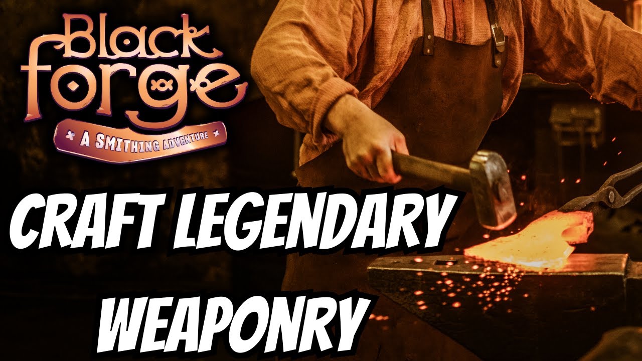 Become A Blacksmith & Craft Your Own Weapons | BlackForge VR - YouTube