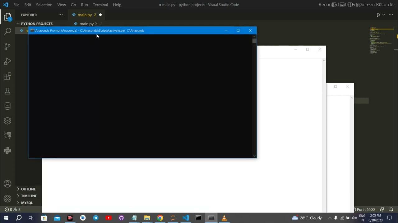 Fbprophetprophet Installation Error Pystan Fbprophet Prophet Vscode Instalationerror Youtube