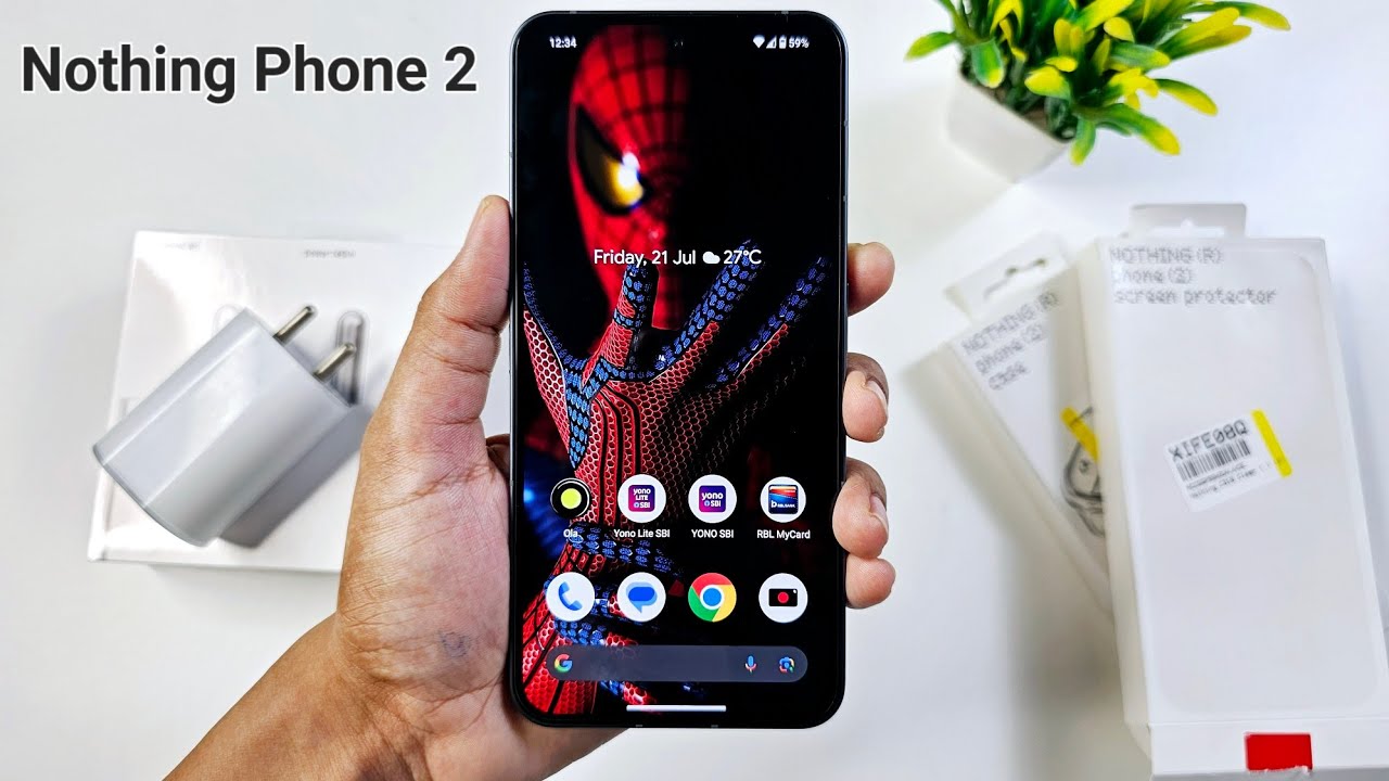 Nothing Phone 2 Unboxing & First Impressions #nothingphone2 - YouTube