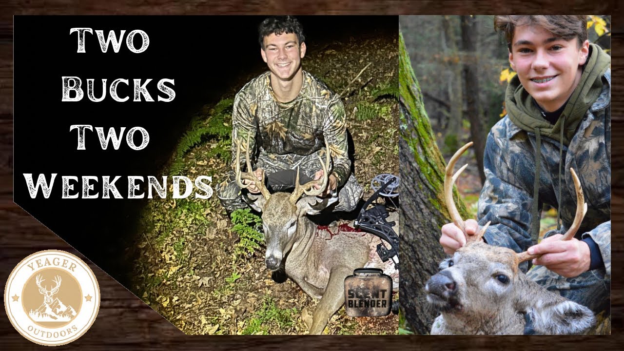 2 Bucks in 2 Weekends! | PA Self Filmed Hunt - YouTube