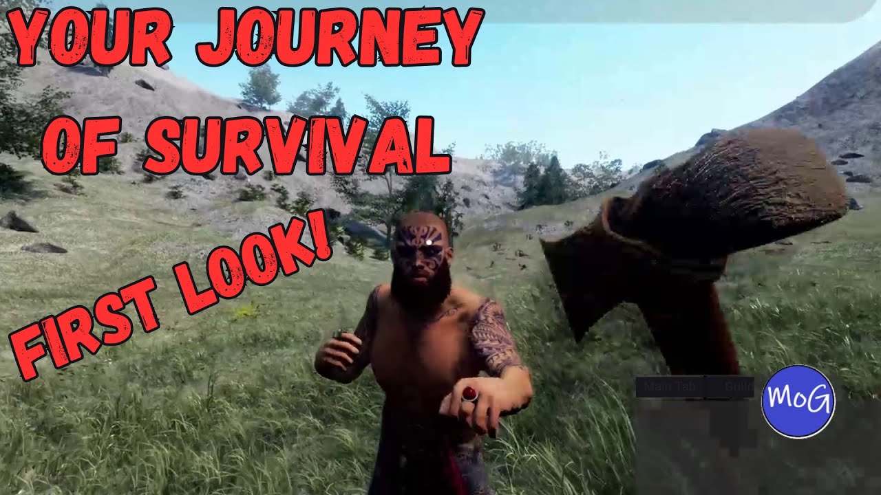 New Build Craft Survival Game! | First Look! | Your Journey Of Survival ...