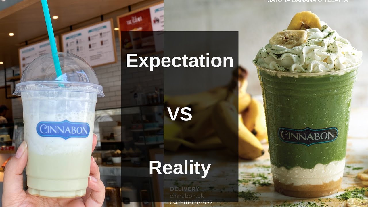 CINNABON Cafe Review // Matcha Banana Chillatta Taste Test - YouTube