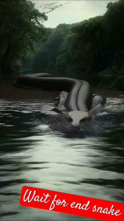 Al Nature Exploration | Amazing Scenery| Giant Python 🐍#shorts # ...