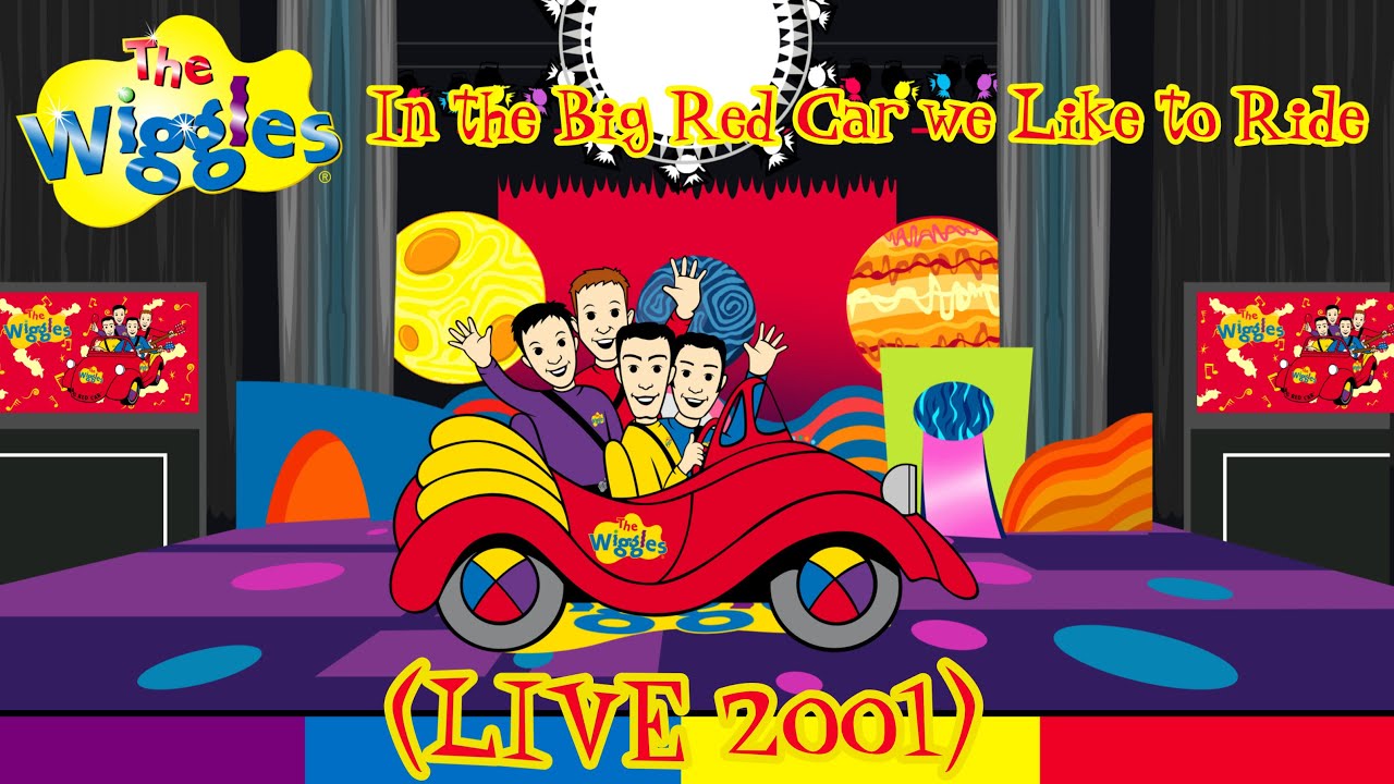 The Wiggles in the Big Red Car we Like to Ride (LIVE 2001) - YouTube