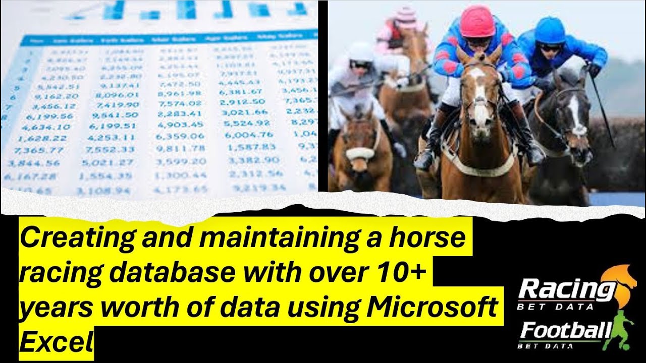 How to Export Racing Data & Import Using Power Query Data Model and ...