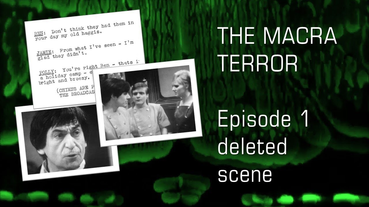 Doctor Who: The Macra Terror - Episode 1 deleted scene - YouTube