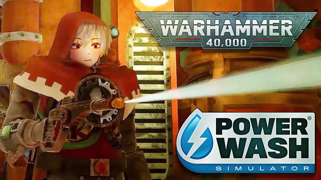 Interrupting your regular purging to clean a landraider XD [ Powerwash ...