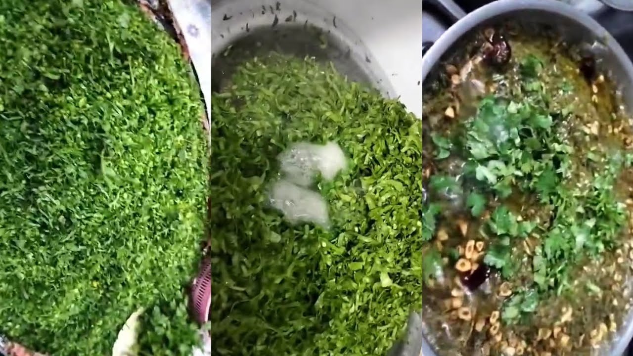 Sarson ka Saag recipe saag banane ka tarika sarson ka saag by Shah gi ...