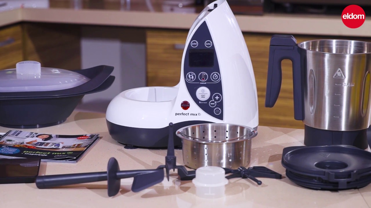 Wielofunkcyjne urządzenie kuchenne perfect mix MFC2000 Eldom - YouTube