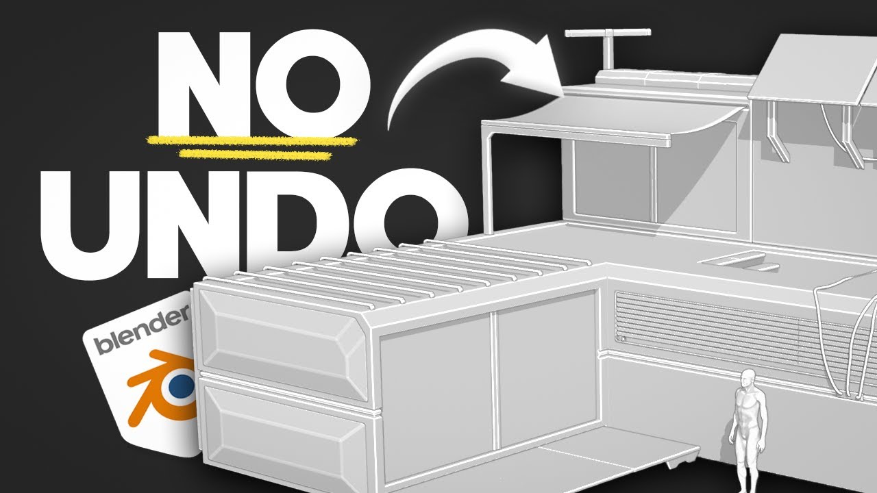 3D Modeling Without Undo - YouTube