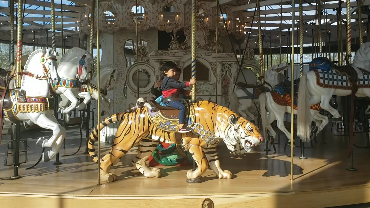 Looff Carrousel - City of Spokane, Washington - YouTube