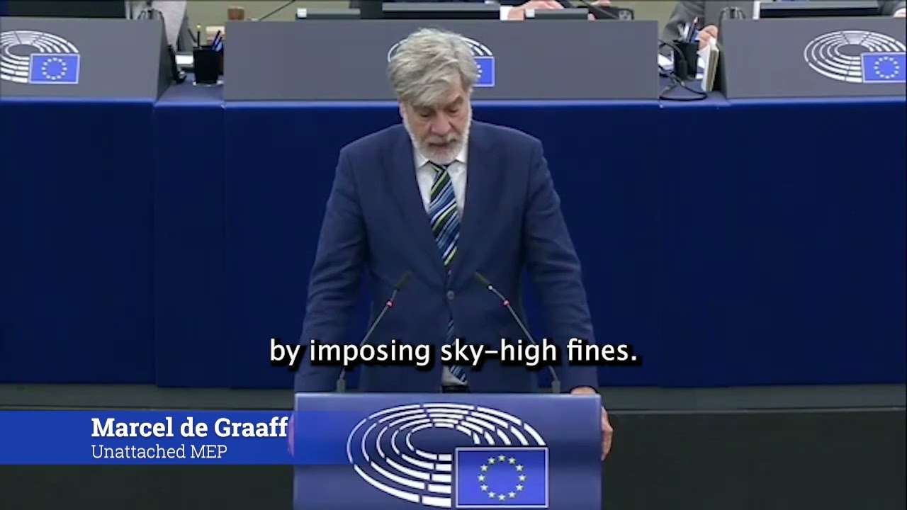 Marcel de Graaff kritisiert EU-Zensur: „Diese Desinformationsverordnung ...