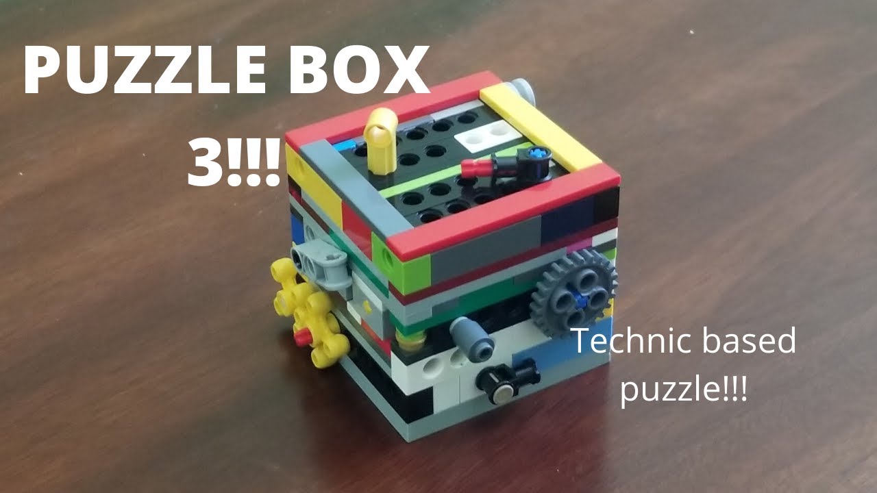 Puzzle box 3! Technic based puzzle! - YouTube