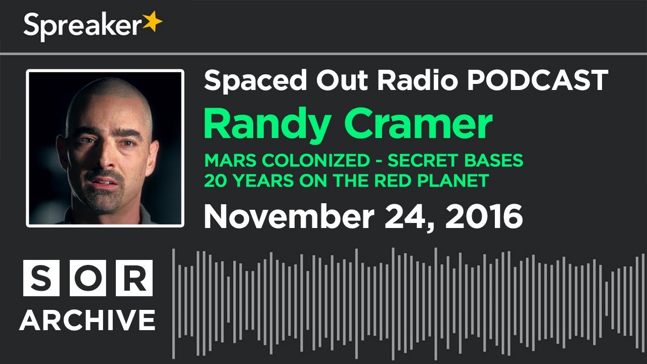 Randy Cramer - Mars Colonized - Secret Bases - 20 Years on the Red ...