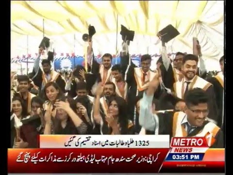 Convocation in NED University graduate students degree awarded - YouTube
