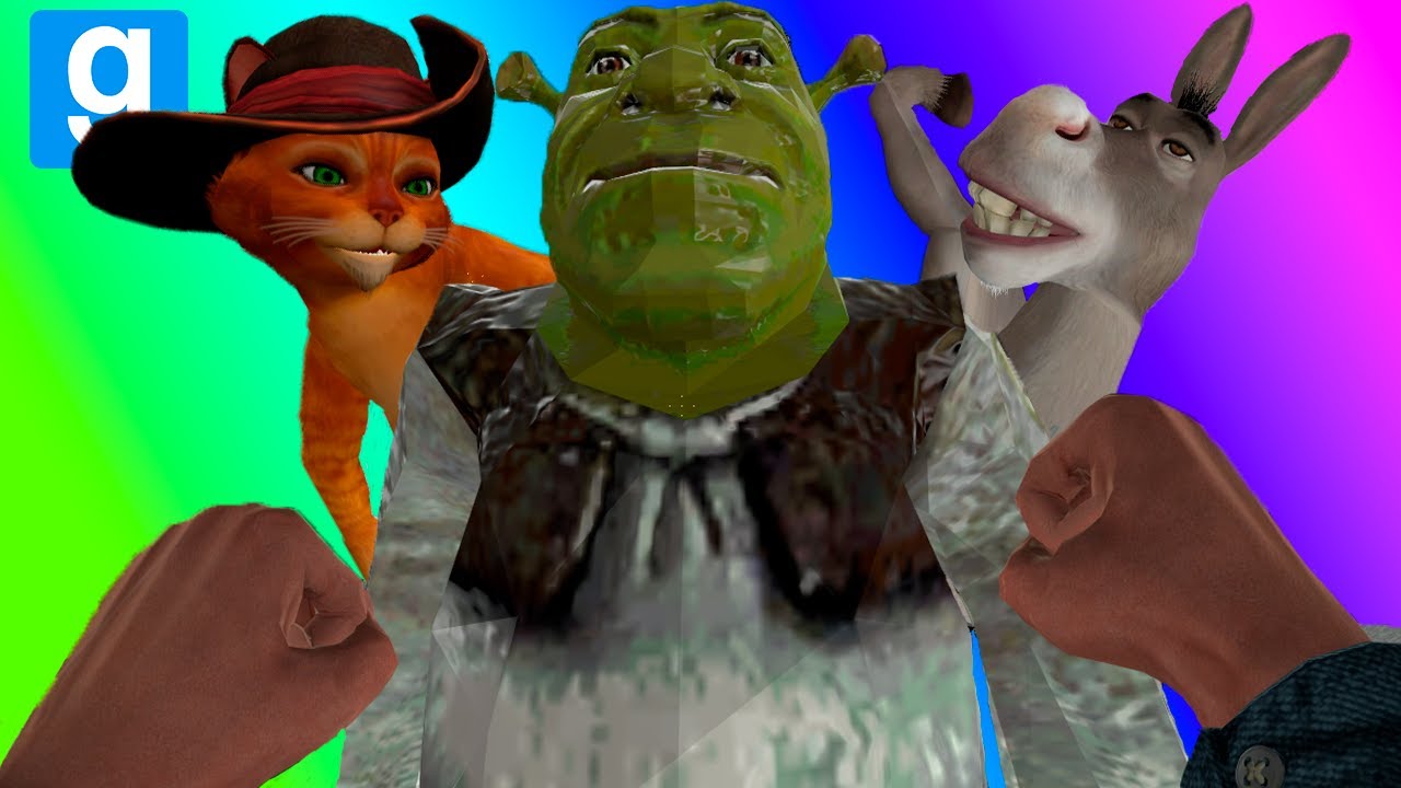 SHREK NOS QUIERE ATRAPAR EN GARRY'S MOD NEXTBOT - YouTube