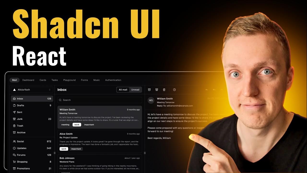 Shadcn UI Tutorial Vite: Build Stunning UIs in Minutes! - YouTube