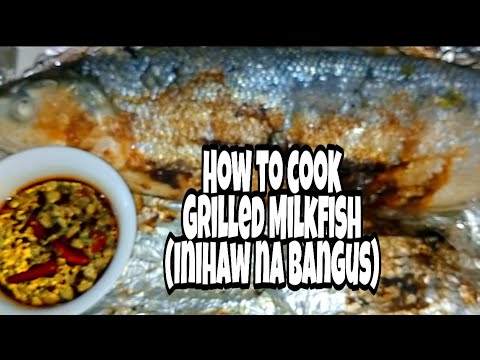 How to Cook Grilled Milk fish with salted eggs - YouTube