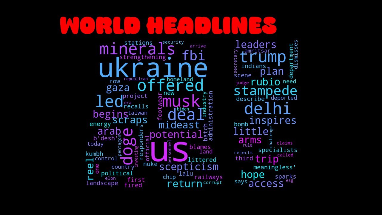 World Top headlines | 2025-02-18 | AI NEWS | #worldnews # ...