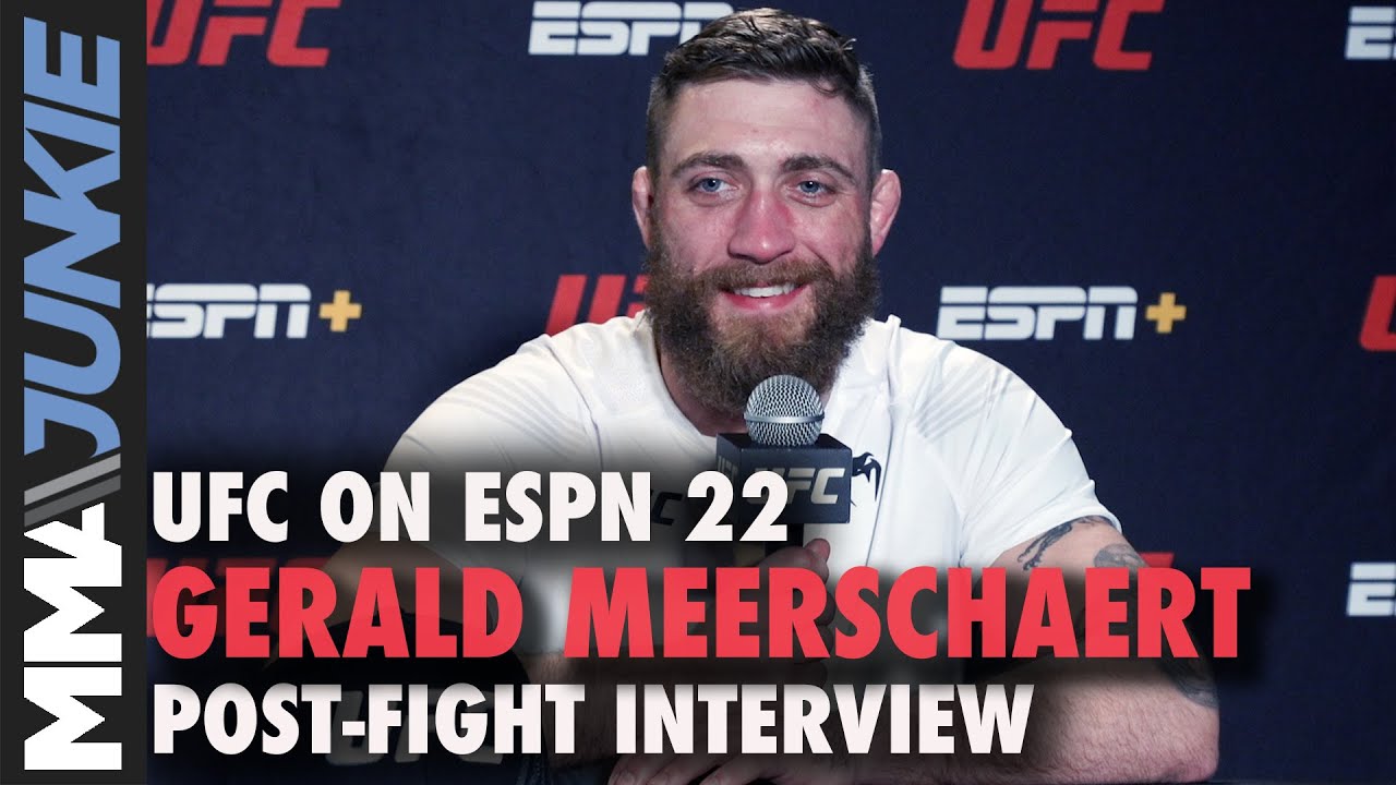 Gerald Meerschaert credits 'introspective work' after Chimaev loss for ...