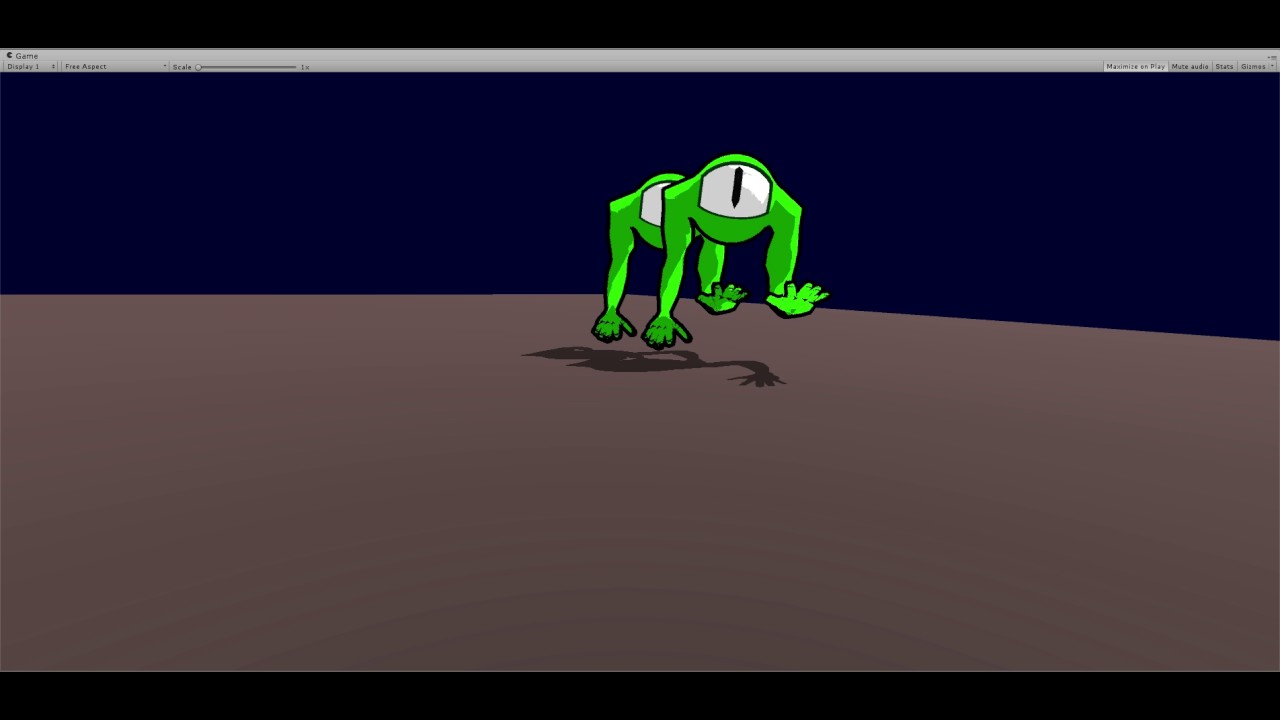 Incubus enemy walking animation test - YouTube
