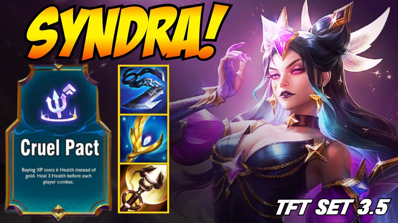 6 Star Guardian Syndra Carry Tft Set 3 5 Revival Gameplay Youtube