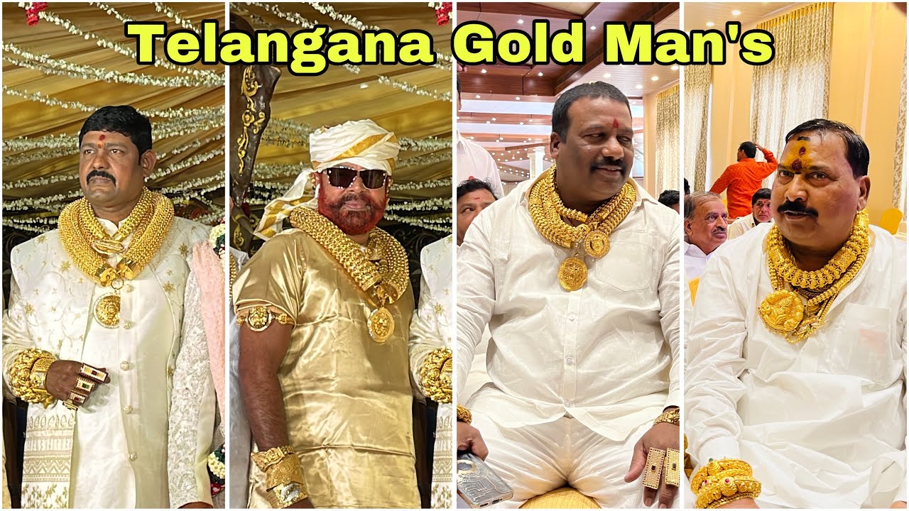 Durgam Shravan Kumar Daughter Marriage | Telangana Gold Man Durgam ...
