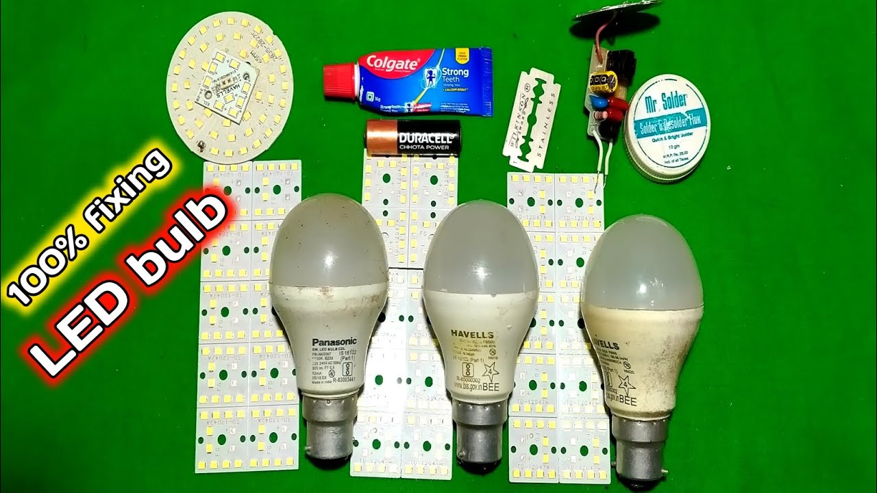 DIY LED Bulb Repair: Tips and Tricks for Fixing Common Issues" - YouTube