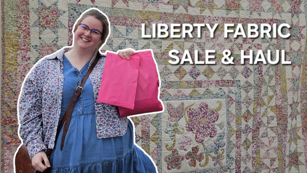 Alice Caroline FABRIC SALE & Haul | Liberty Fabric Shopping - YouTube