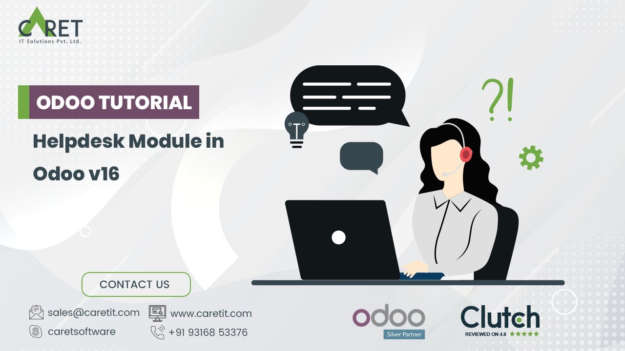 How To Configure And Setup Helpdesk Module In Odoo16 Odoo Helpdesk Overview Youtube 9423