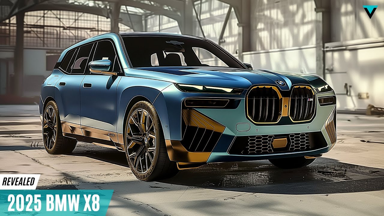 2025 BMW X8 Hybrid Revealed - The full-size premium SUV - YouTube