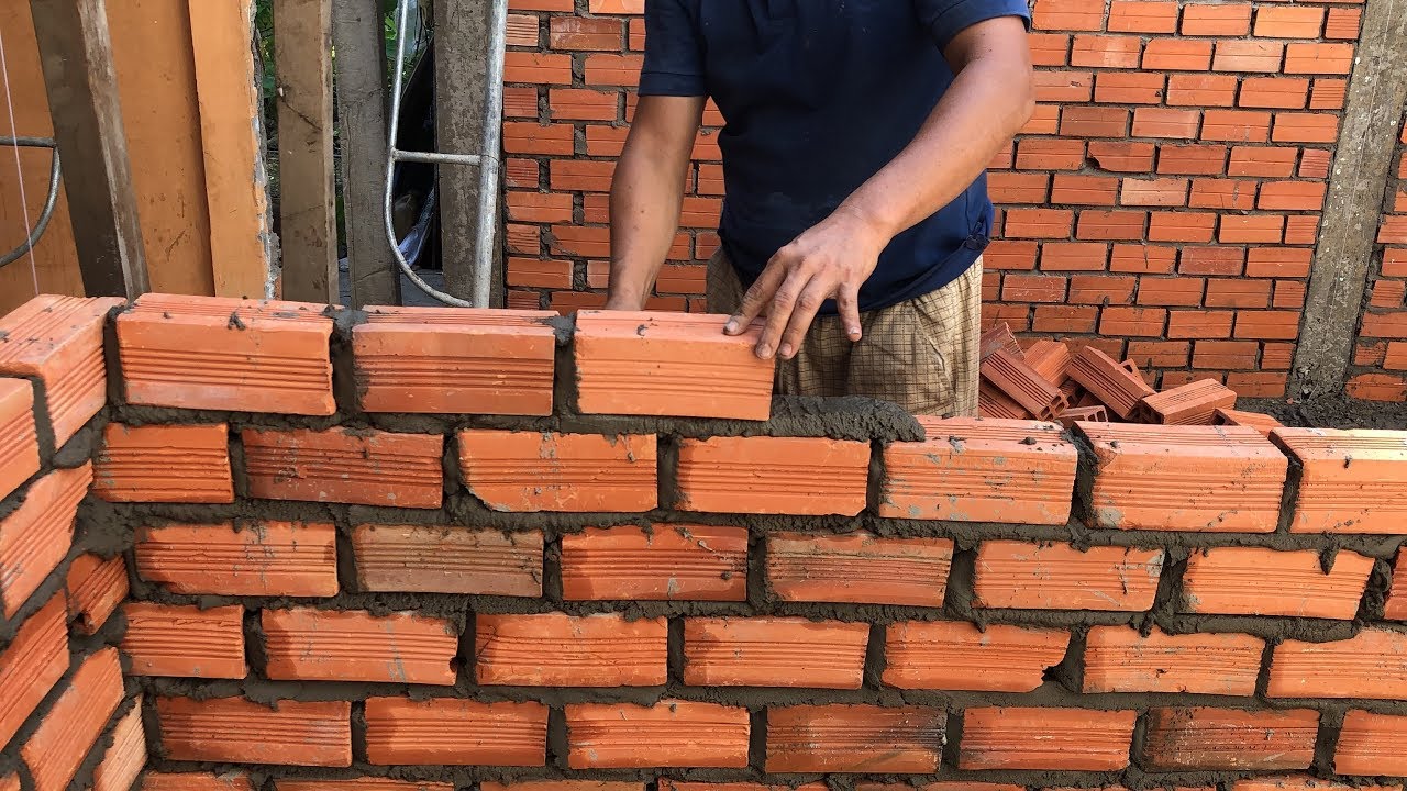 How To People Vietnamese Brick Building House | VN Daily Life - YouTube