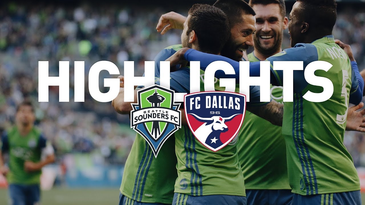 Highlights: Seattle Sounders FC vs FC Dallas | October 15, 2017 - YouTube