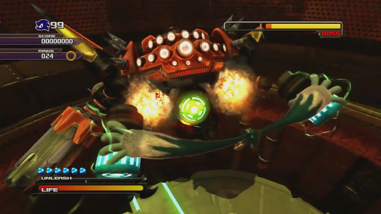 Egg Dragoon w/ Robobrood Battle (Sonic Unleashed) - YouTube