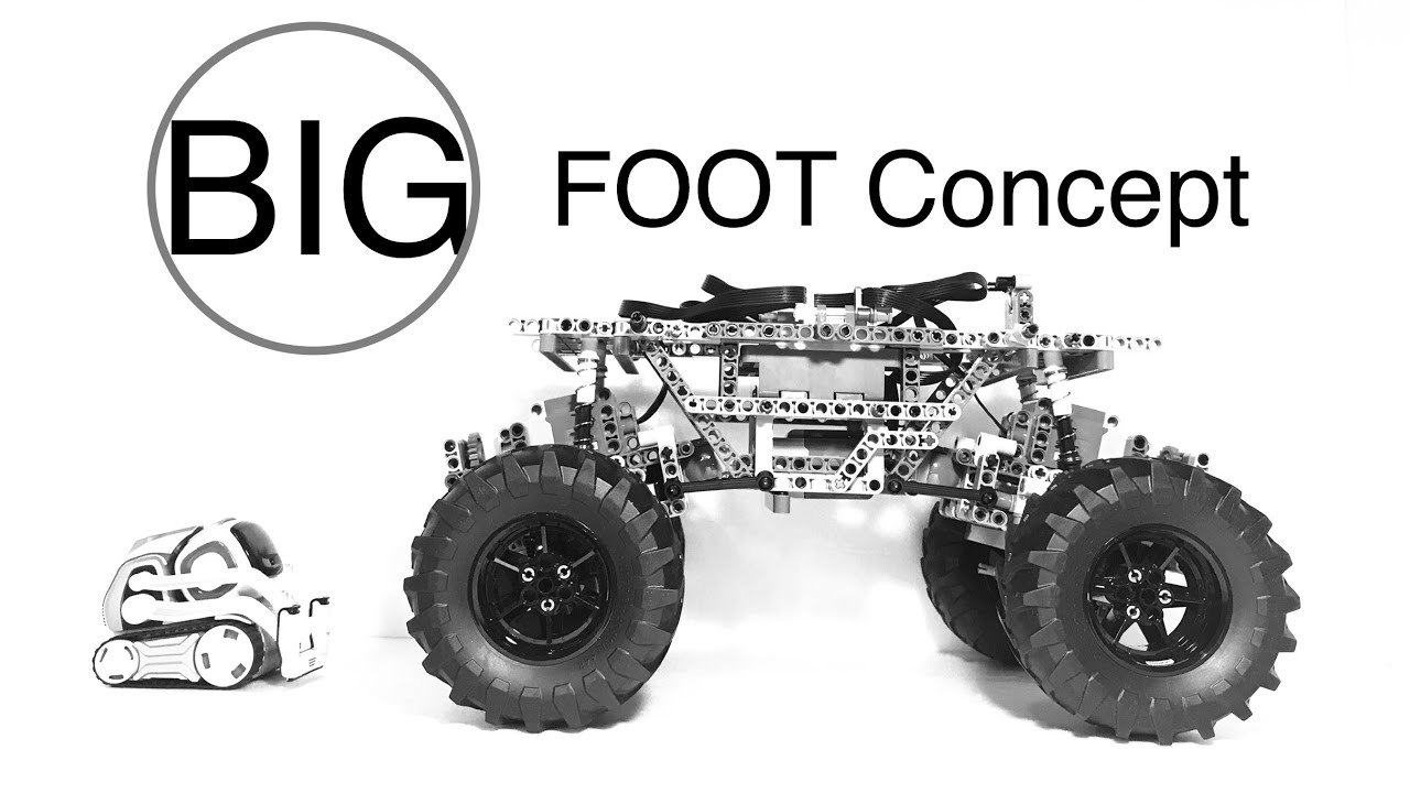 LEGO Technic MOC BIG FOOT Concept FRAME With Power up Functions - YouTube