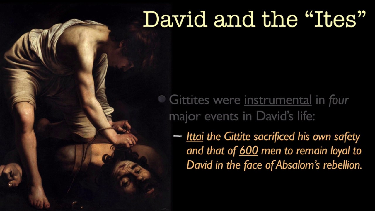 "No Little People in the One Big Story" — Ittai the Gittite - YouTube