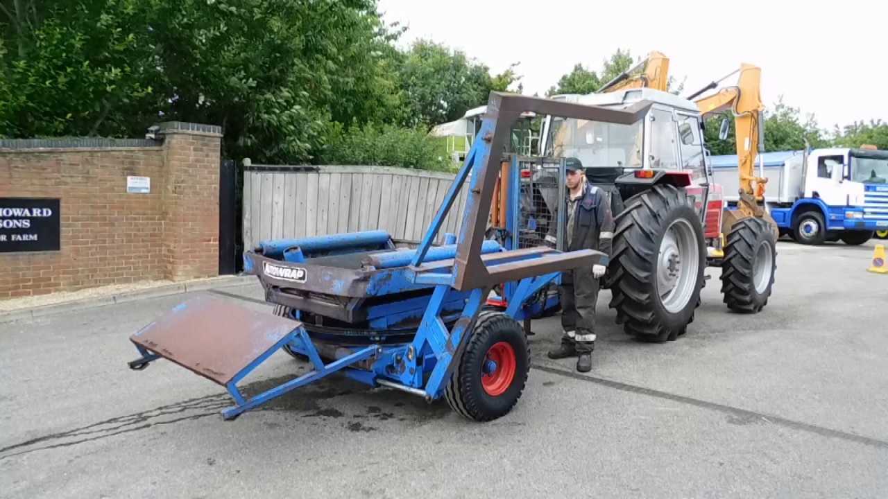 TANCO ROUND BALE WRAPPER WALKROUND VIDEO - YouTube