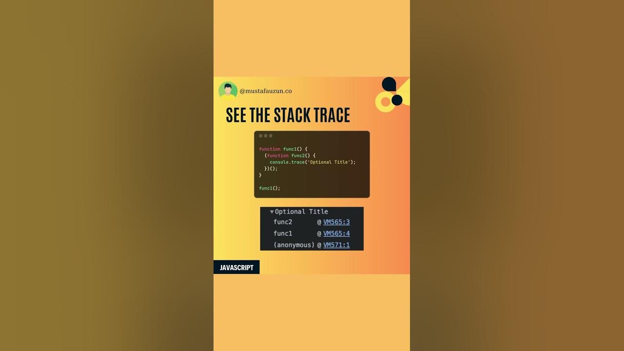 Javascript See The Stack Trace javascript YouTube javascript-see-the-stack-trace-javascript-youtube