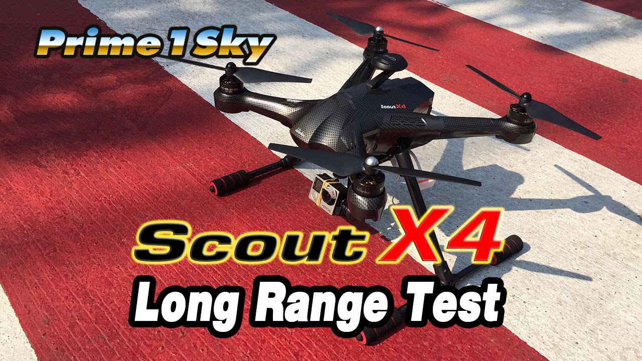 Scout X4 long range test - YouTube